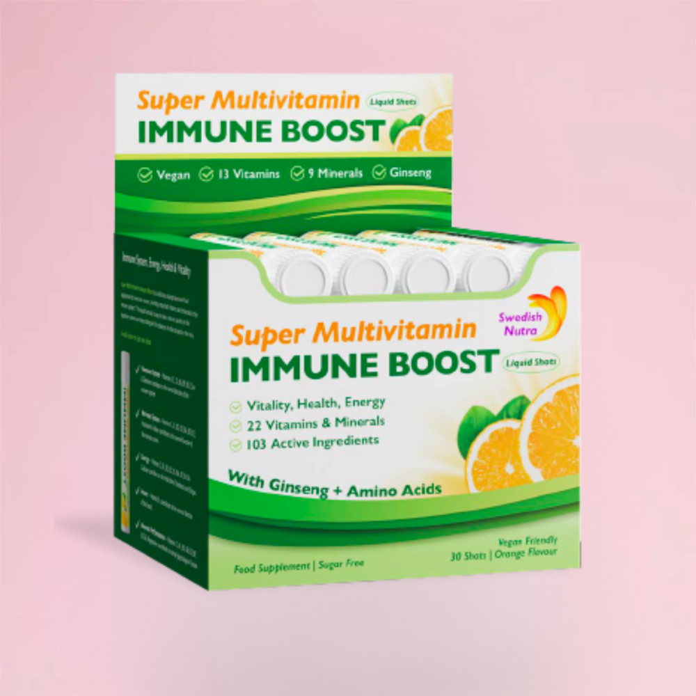 Swedish Nutra Multivitamín Imunity Booster 30 shots (imunity booster na ...