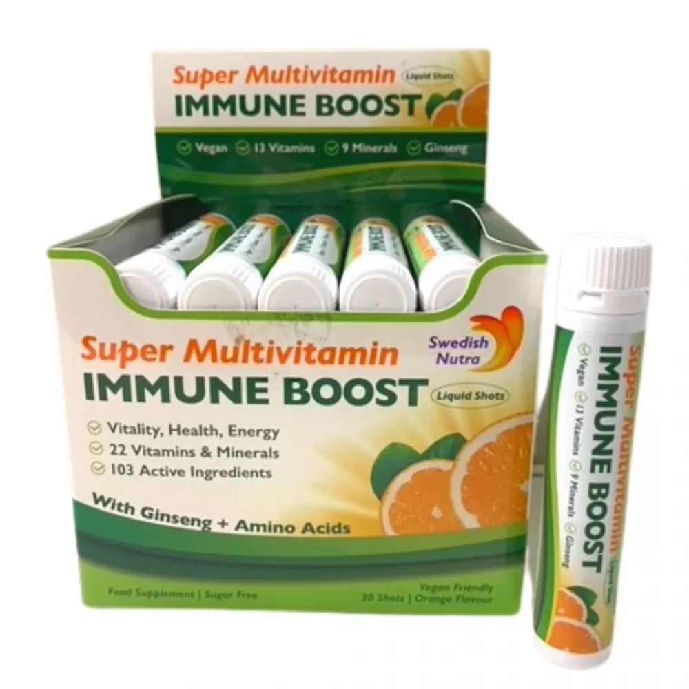 Swedish Nutra Multivitamín Imunity Booster 30 shots (imunity booster na ...